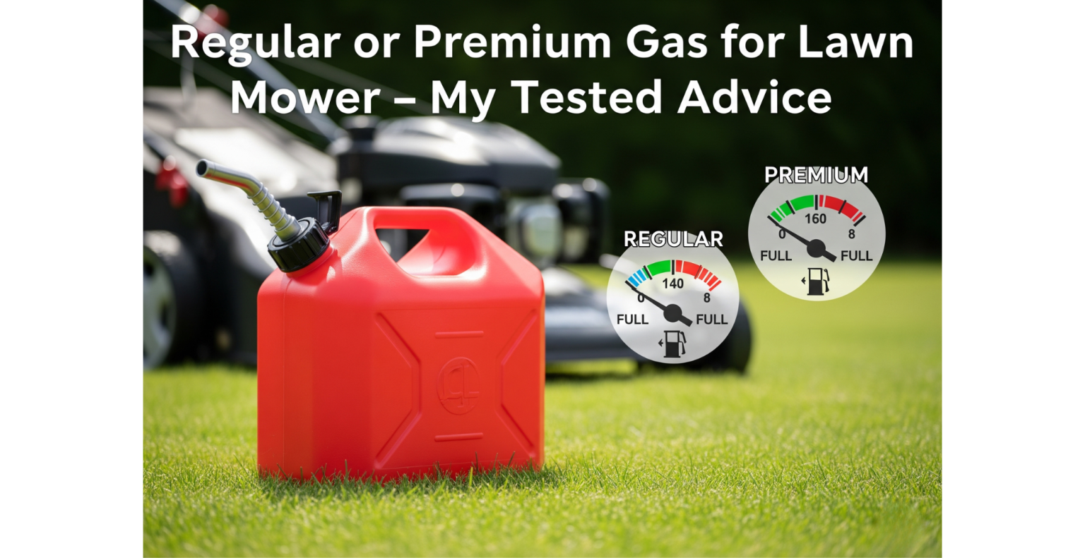 Regular or Premium Gas for Lawn Mower – My Tested Advice